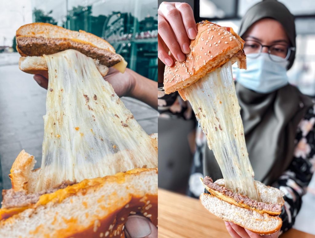 Pull That Cheese! The New Mozzarella King Burger from Burger King is a ...