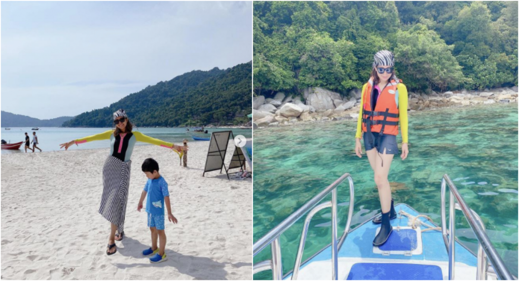 WATCH: Wife of MP Self-Quarantines on Private Beach While Rakyat ...