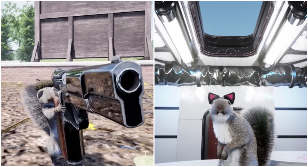 WATCH: Tired of Being Human? Play As a Squirrel With a Gun in Upcoming ...