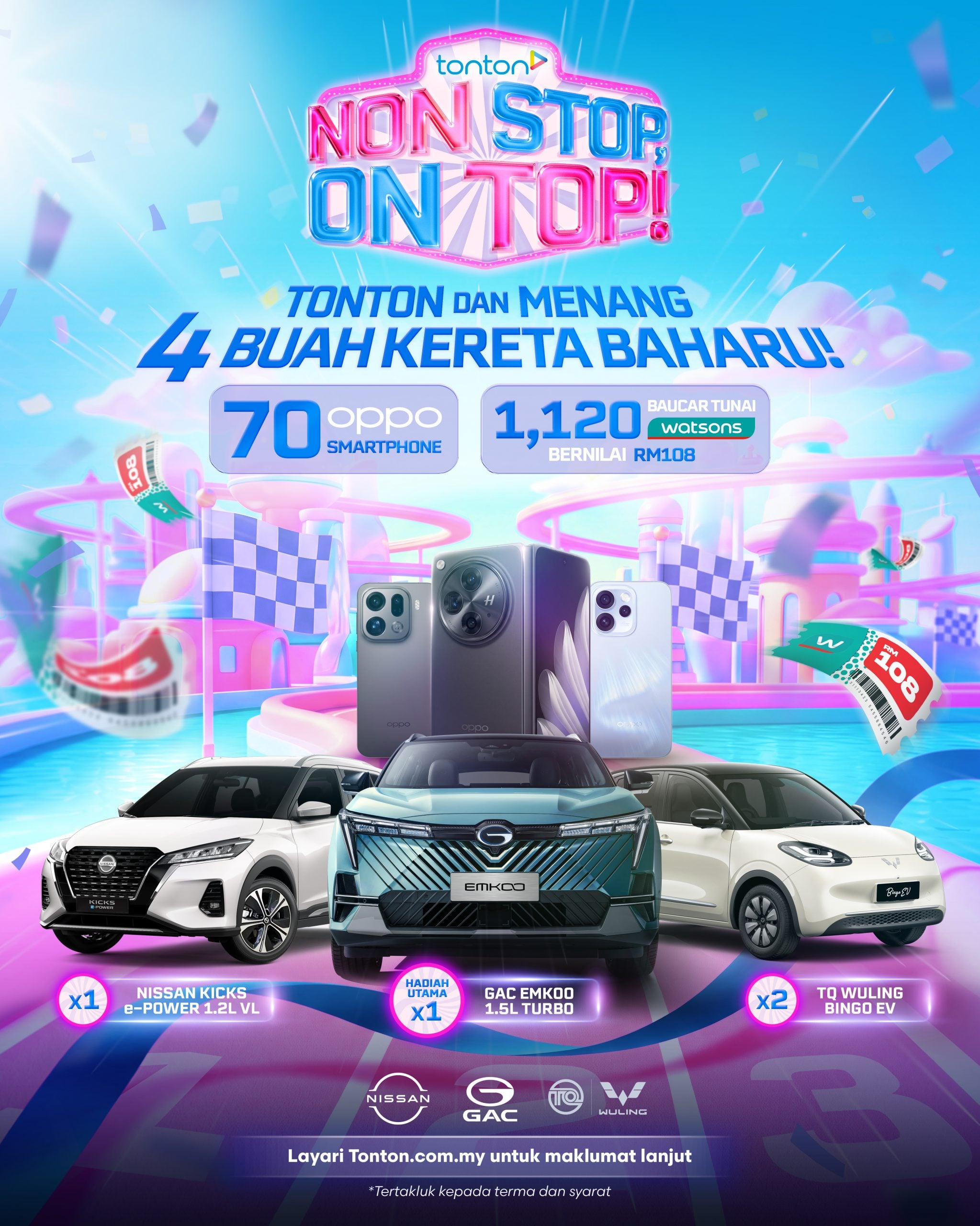 Stream More, Win More in Tonton’s Biggest Giveaway Yet